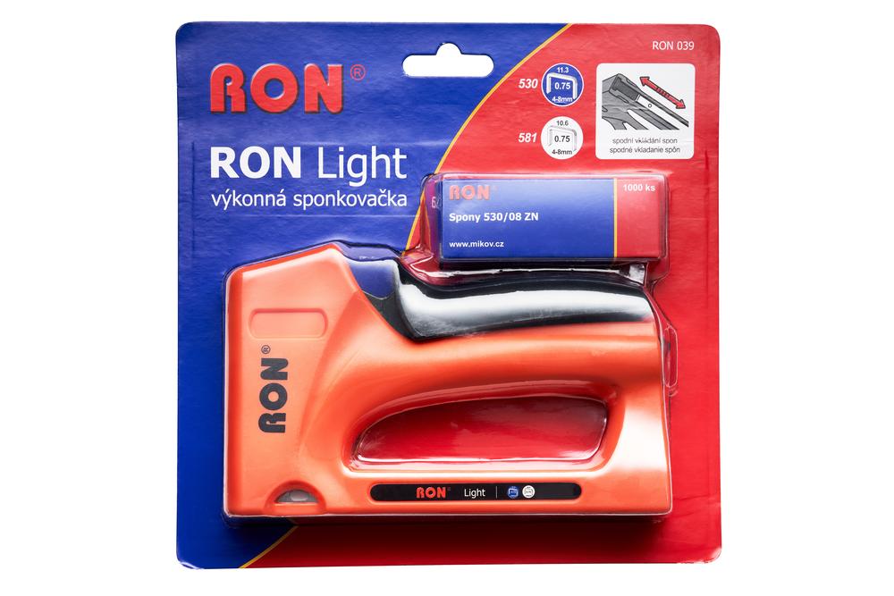 RON Light 039 - ruční sponkovačka | Mikov s.r.o. Mikulášovice. Výrobky ...